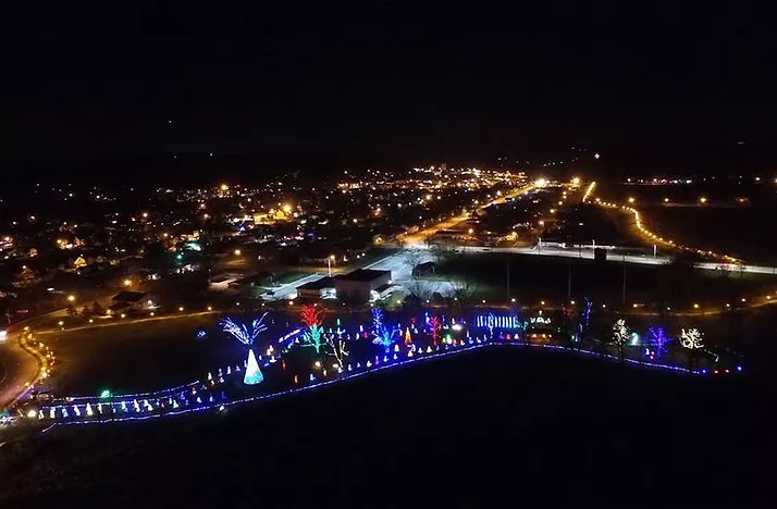 Rotary Lights In The Park | Richland Center Wisconsin