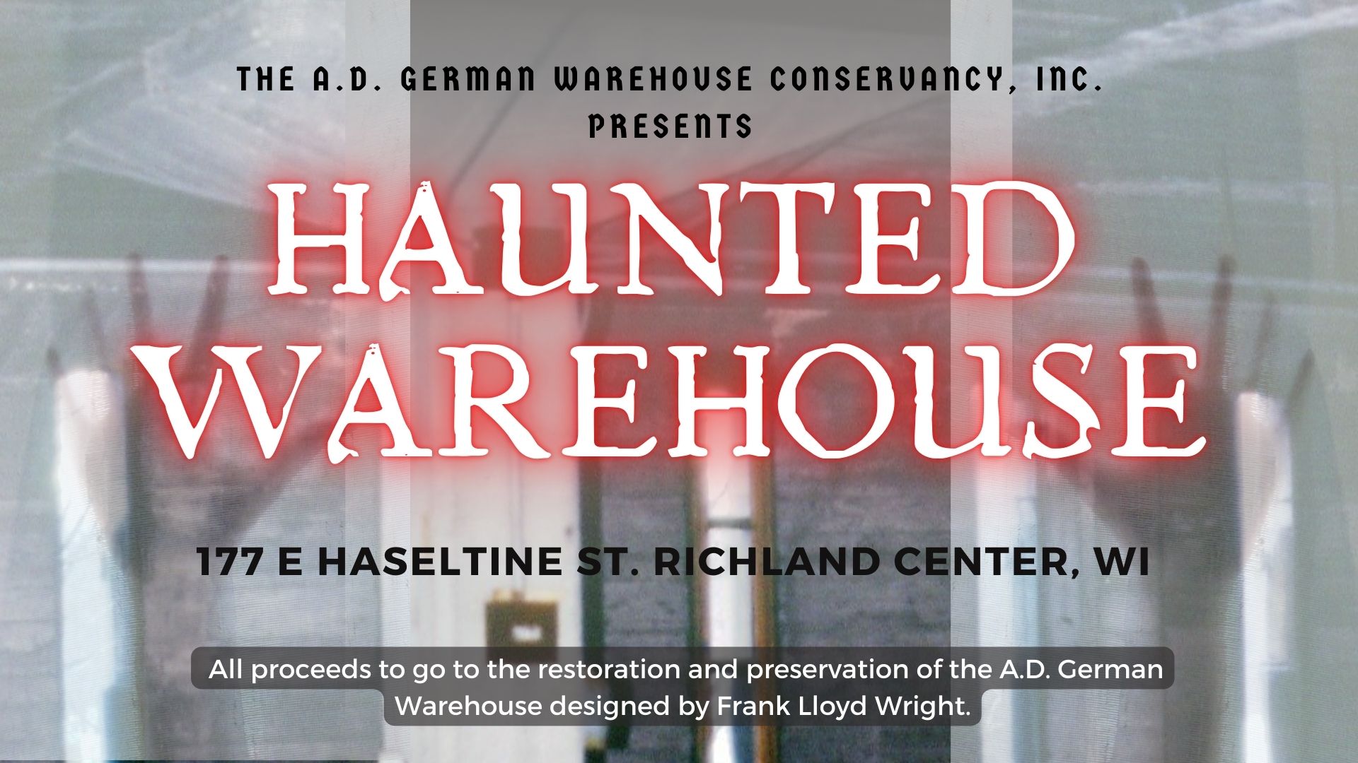 Haunted Warehouse at the AD German Warehouse | Richland Center Wisconsin