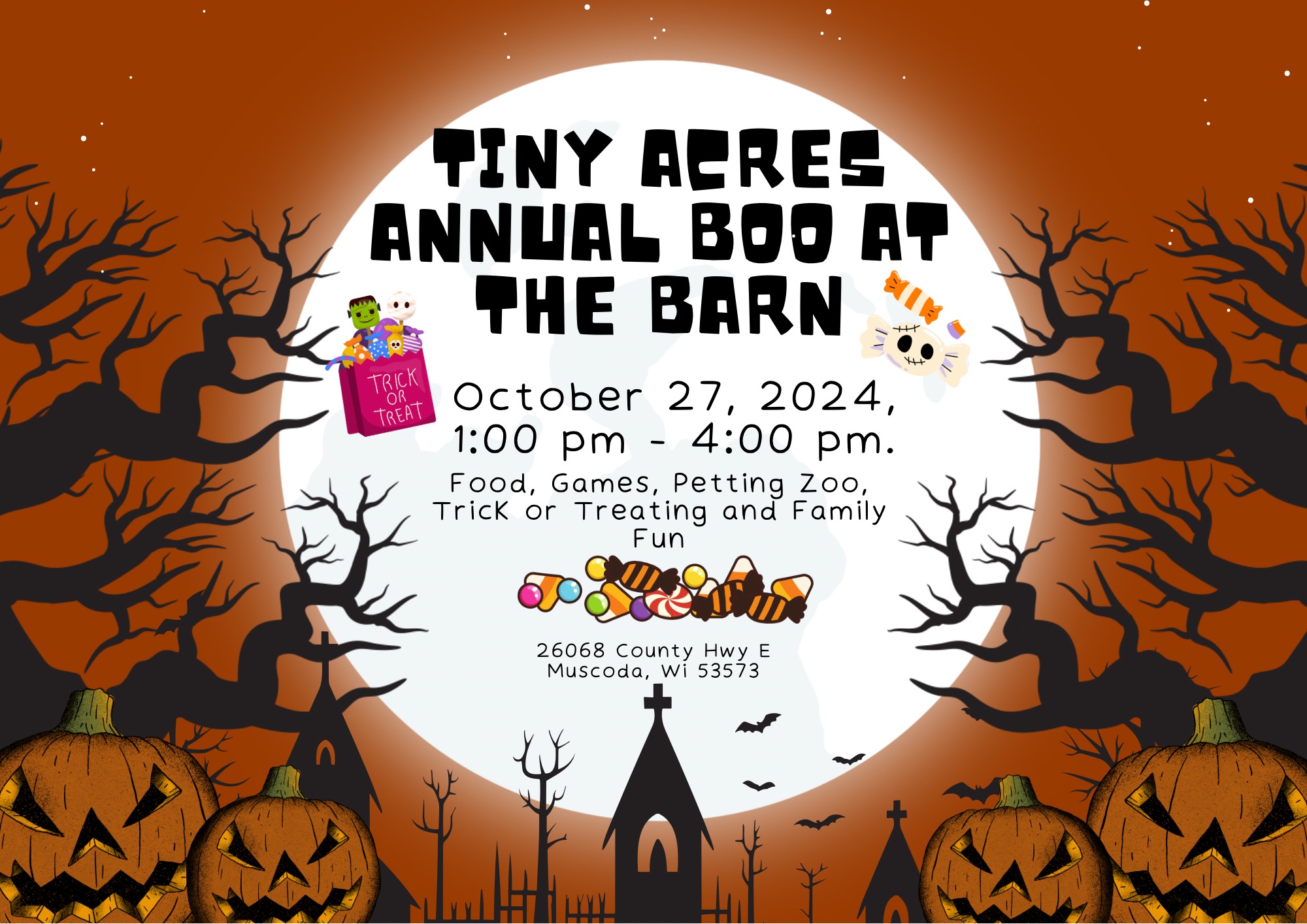 Boo at the Barn with Tiny Acres | Richland Center Wisconsin