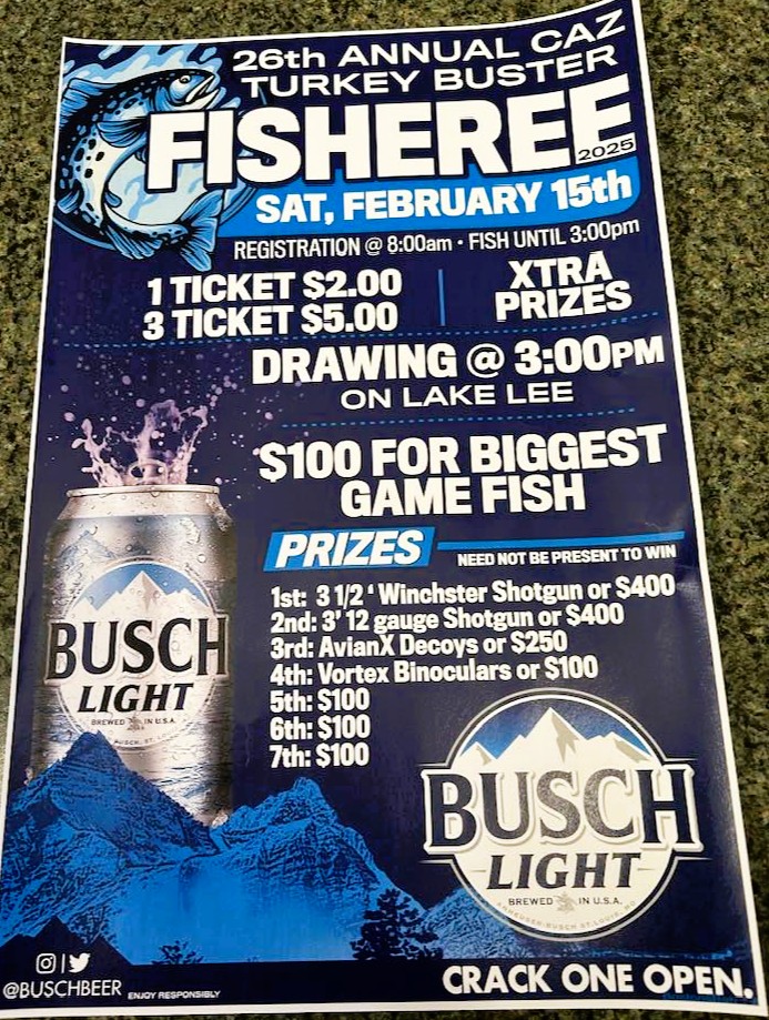 26th Annual Lee Lake Fisheree | Richland Center Wisconsin