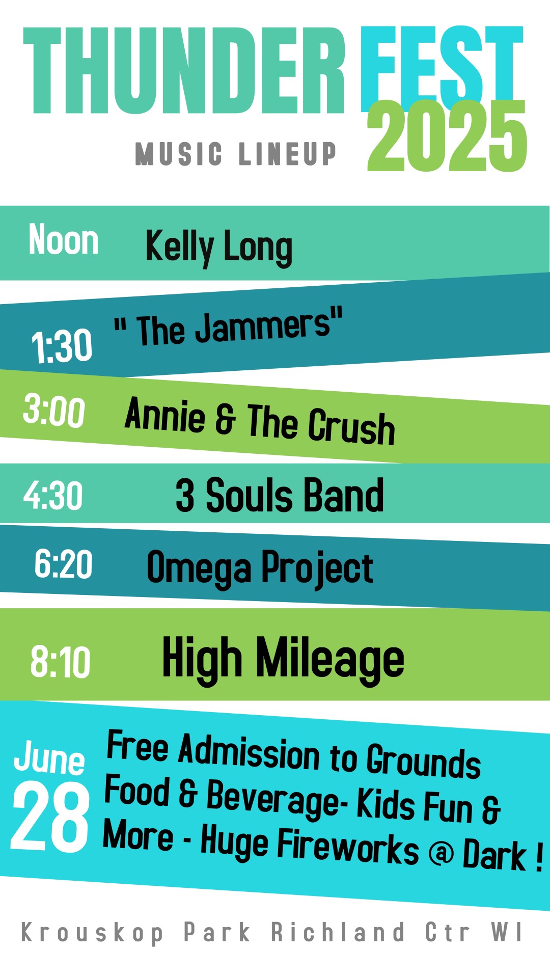 Thunderfest 2025 | Richland Center Wisconsin