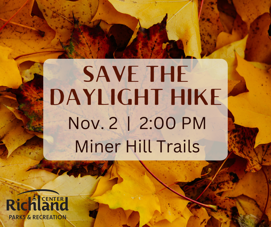 Save the Daylight Fall Hike | Richland Center Wisconsin