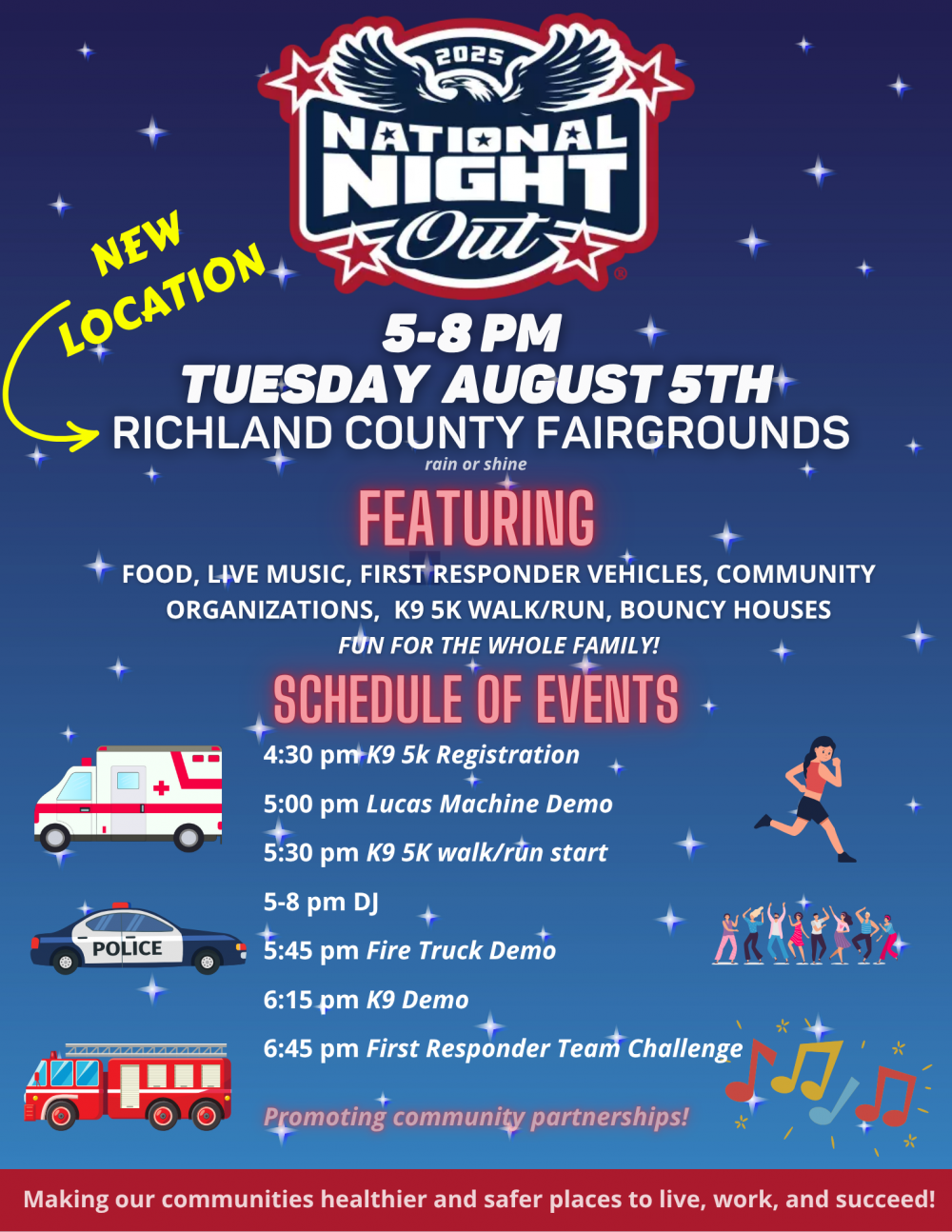 5th Annual National Night Out in Richland Center | Richland Center ...